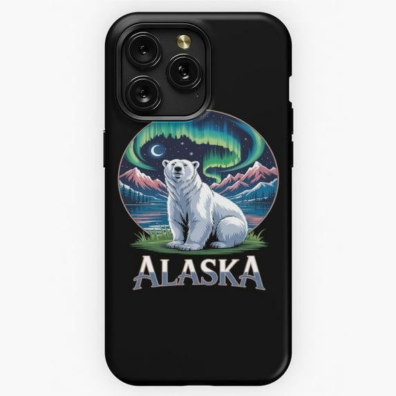 Alaska Northern Lights Aurora Vacation Alaska iPhone Case 17 11 12 13 ...