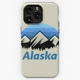 Alaska Range Scenic Wilderness Landscape Art iPhone Case 17 to 11 Pro ...