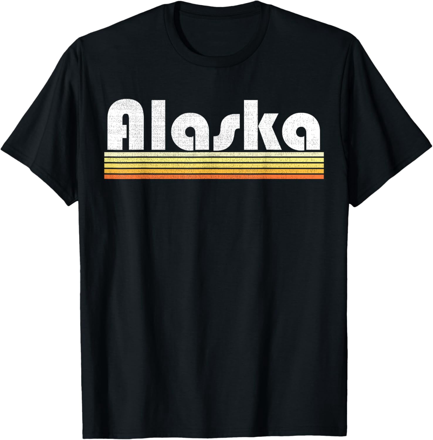 Alaska Retro Style State Vintage Pride 70s 80s 90s Home Gift T-Shirt ...