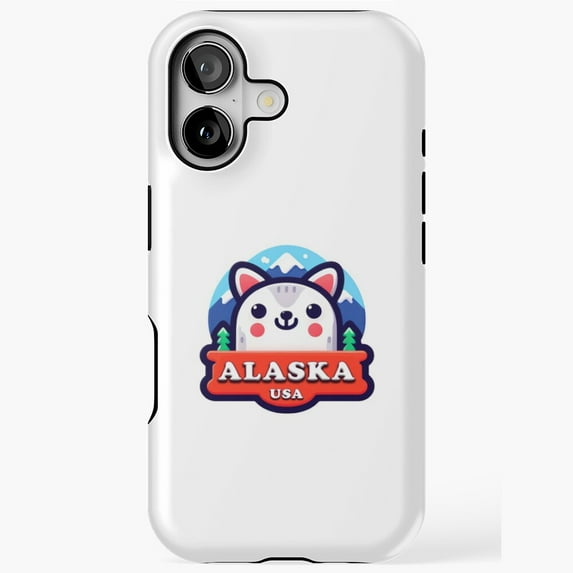 Alaska Scenic Mountains Family Travel Trip iPhone Case 17 16 15 14 13 ...