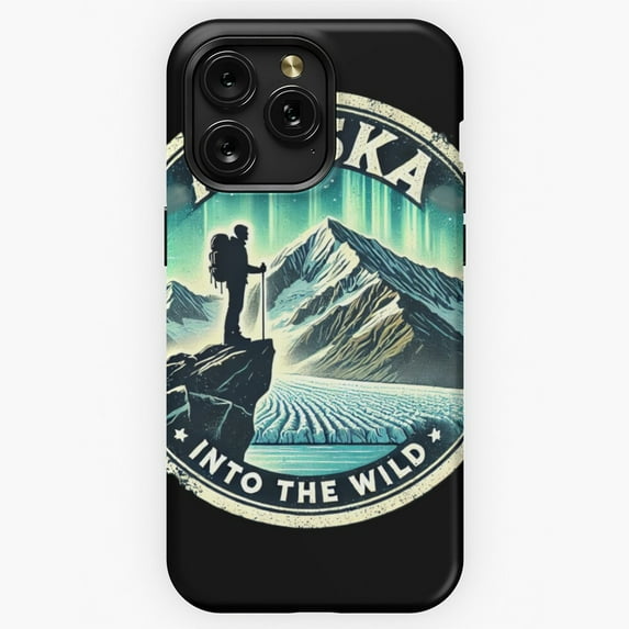 Alaska Scenic Mountains Wilderness Beauty Art iPhone Case 17 to 11 Pro ...