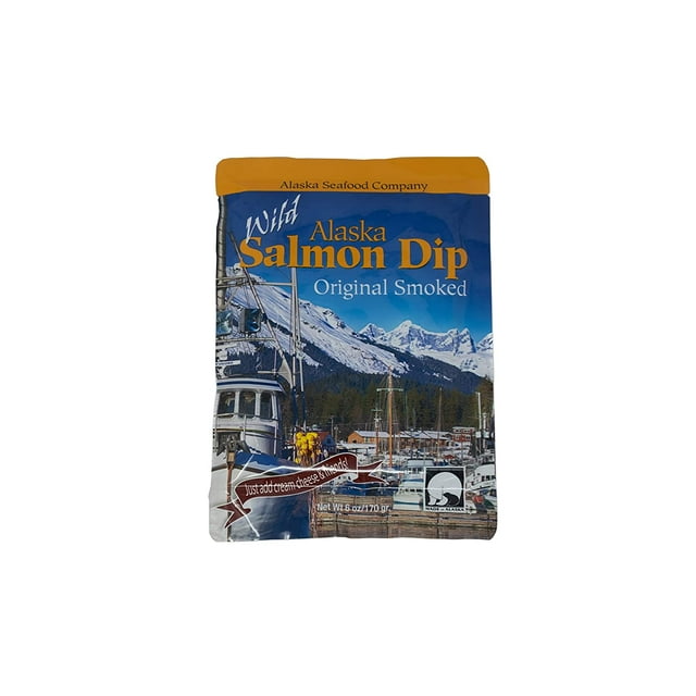 Alaska Seafood Alaska Wild Smoked Salmon Dip 6oz - Walmart.com