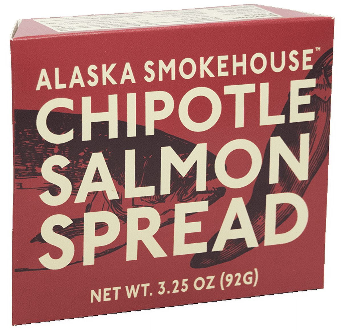 Alaska Smokehouse 3.25oz Chipotle Salmon Spread, Made with Wild Alaskan ...