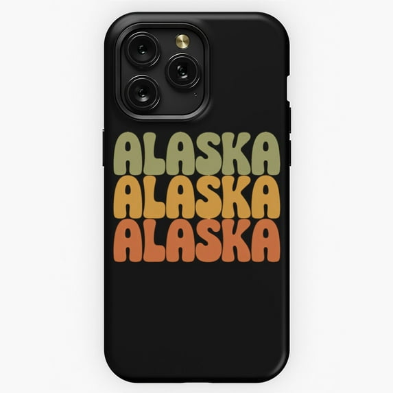 Alaska Spirit of the North Classic Design iPhone Case 17 to 11 Pro Max ...