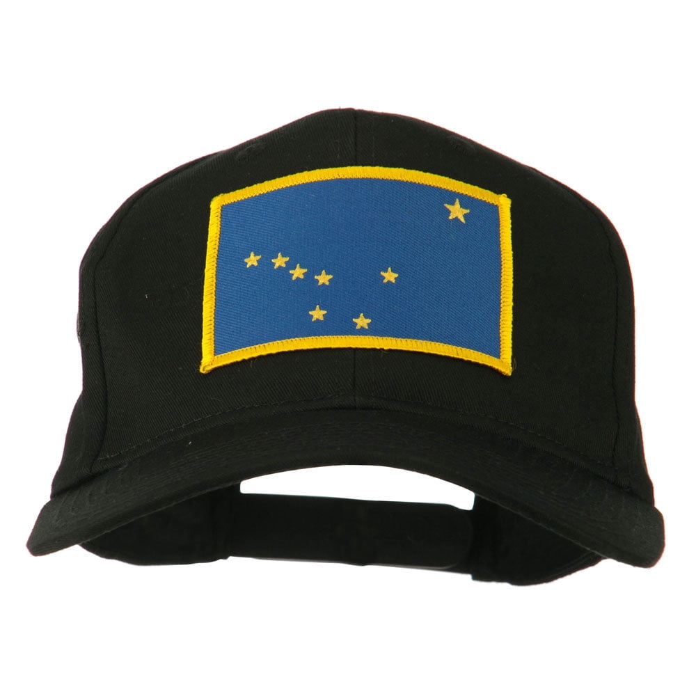Alaska State High Profile Patch Cap - Black OSFM - Walmart.com