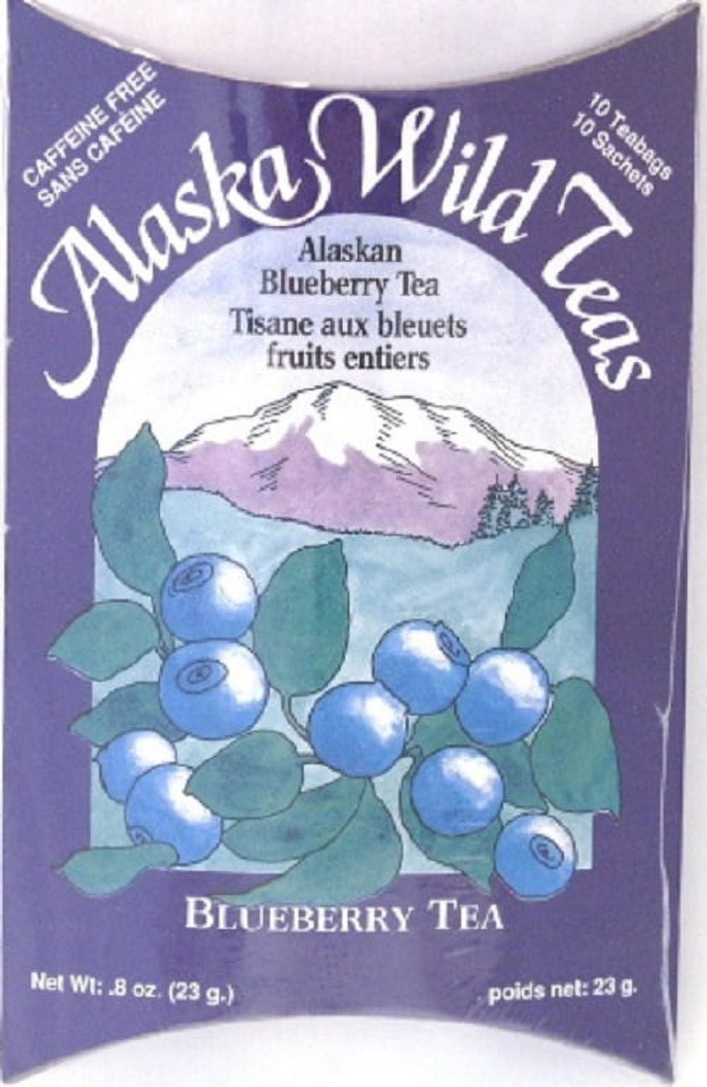Alaska Tea 1/2 Oz Blueberry - Walmart.com