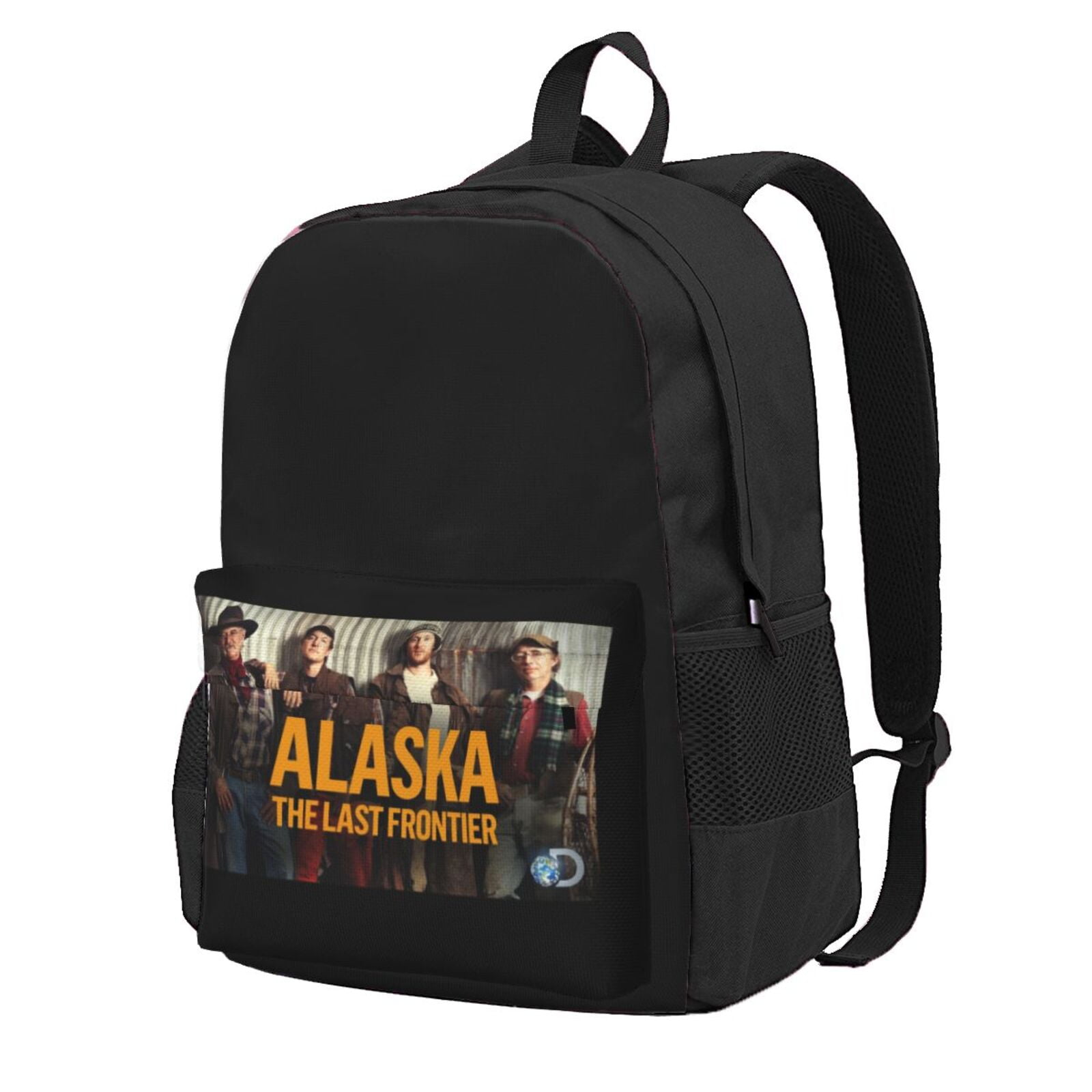 Alaska The Last Frontier Black Backpack for Women Men Laptop Backpack ...