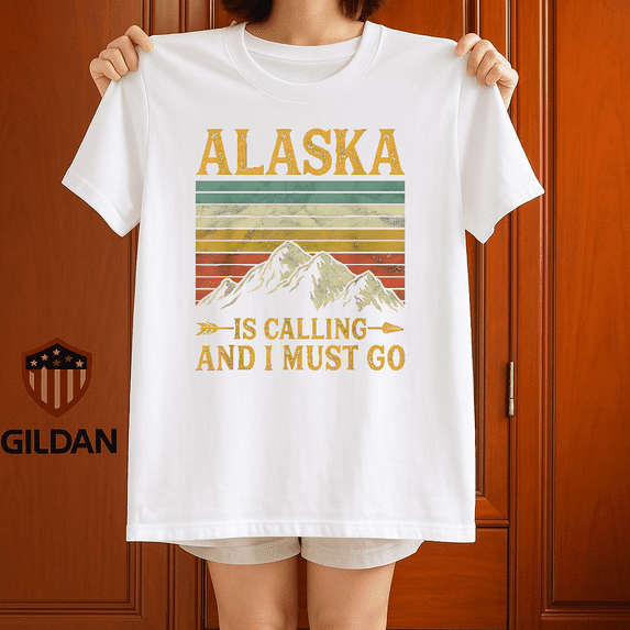 Alaska Travel T Shirt 49th State Souvenir Nature Lover Graphic ...