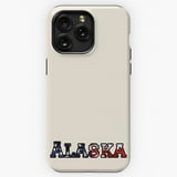 Alaska USA Flag Patriotic Stars and Stripes iPhone Case 17 16 15 14 13 ...
