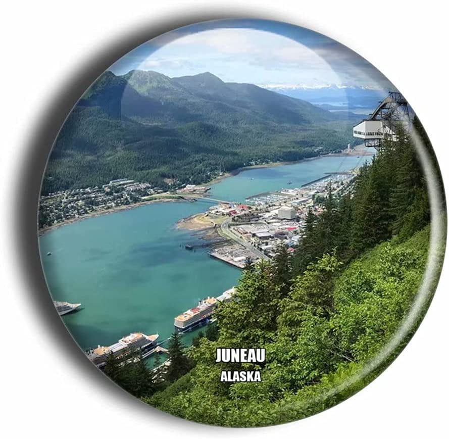 Alaska USA Refrigerator Magnet 3D Handmade Travel Souvenir Gift ...