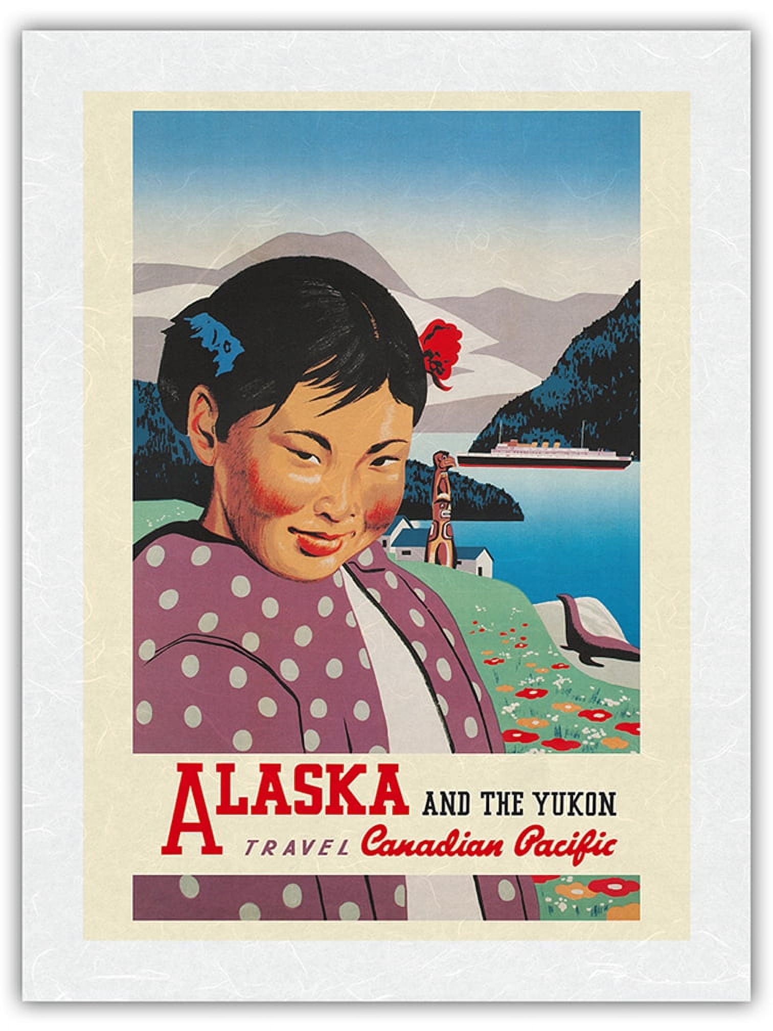 Alaska - and the Yukon - Canadian Pacific Steamships - Vintage Ocean ...