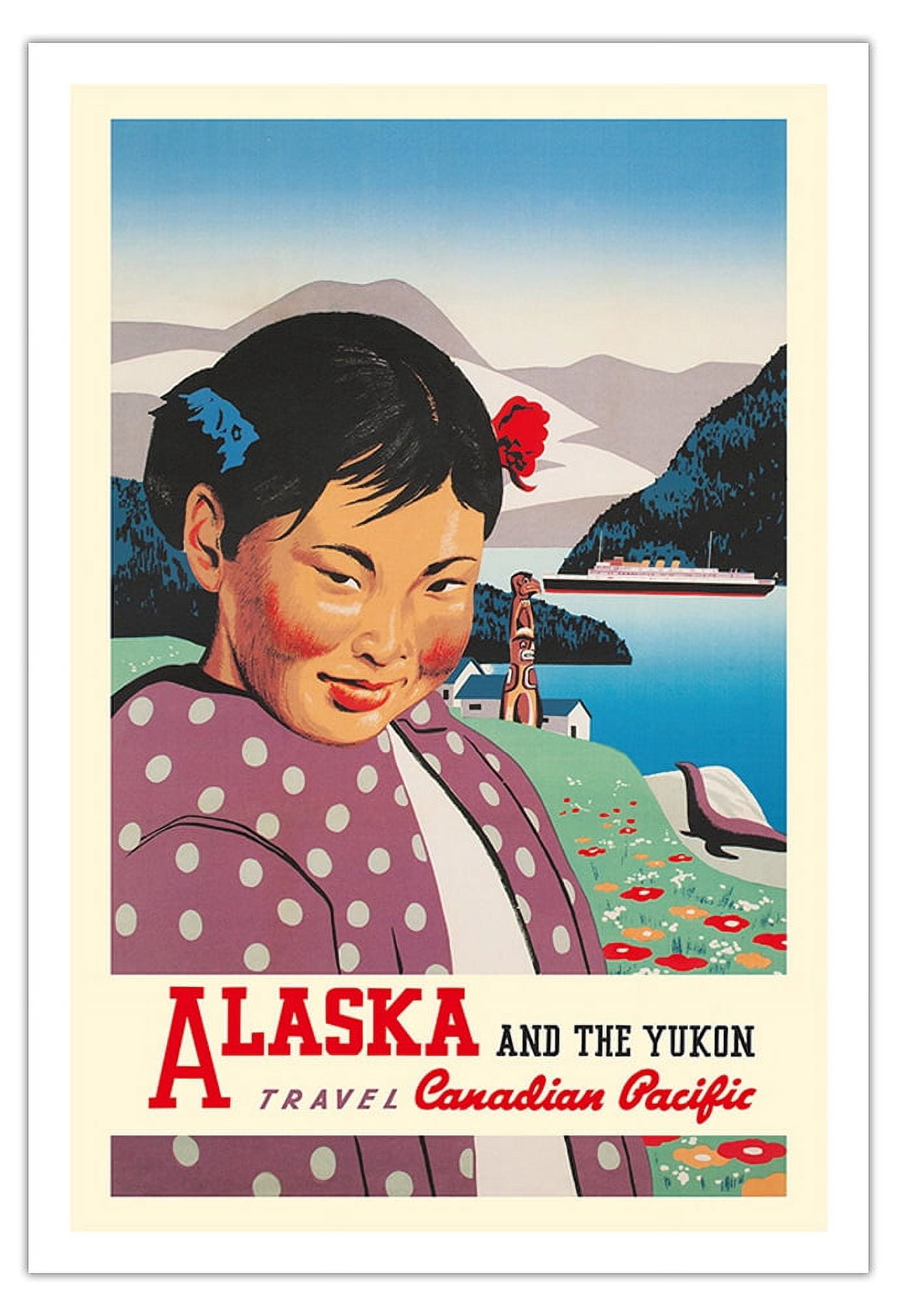 Alaska - and the Yukon - Canadian Pacific Steamships - Vintage Ocean ...