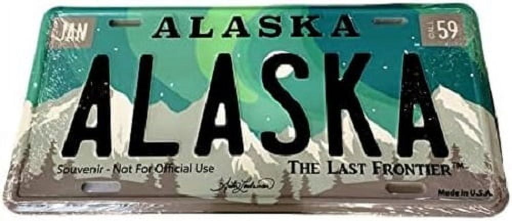 Alaskagift Ak License Plate Aurora - Walmart.com