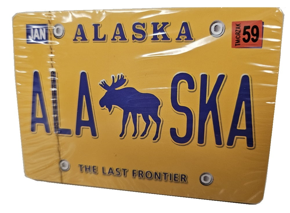 Alaskagift Ak Playing Cards License Plate - Walmart.com