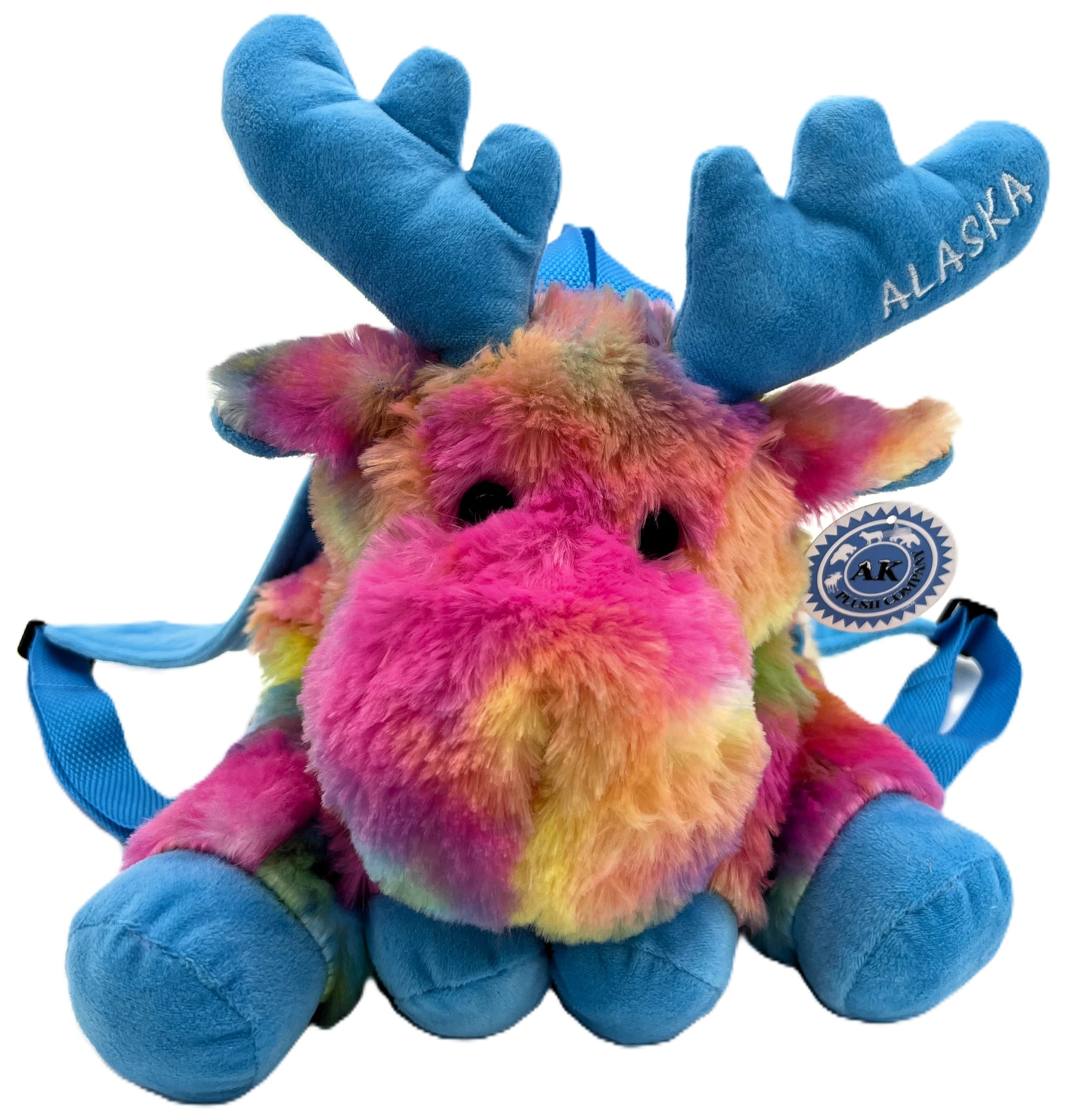 Alaskagift Alaska Tie Dye Moose Backpack - Walmart.com