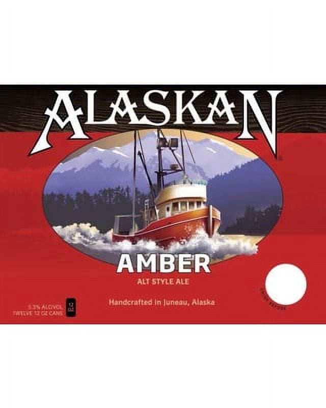 Alaskan Amber Craft Ale Beer, 12 fl oz 12 Pack, Bottles 5.3% ABV ...