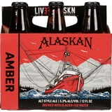 Alaskan Amber Craft Ale Beer, 12 fl oz 6 Pack, Bottles 5.3% ABV ...