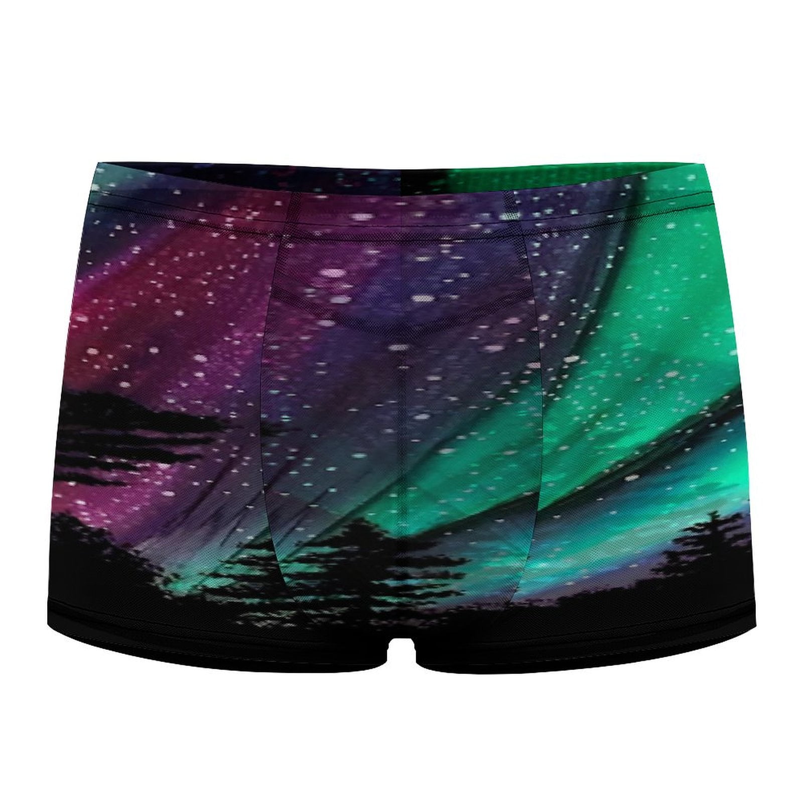 Alaskan Aurora Aurora Borealis Northern Lights Men's Mesh Boxer Briefs ...