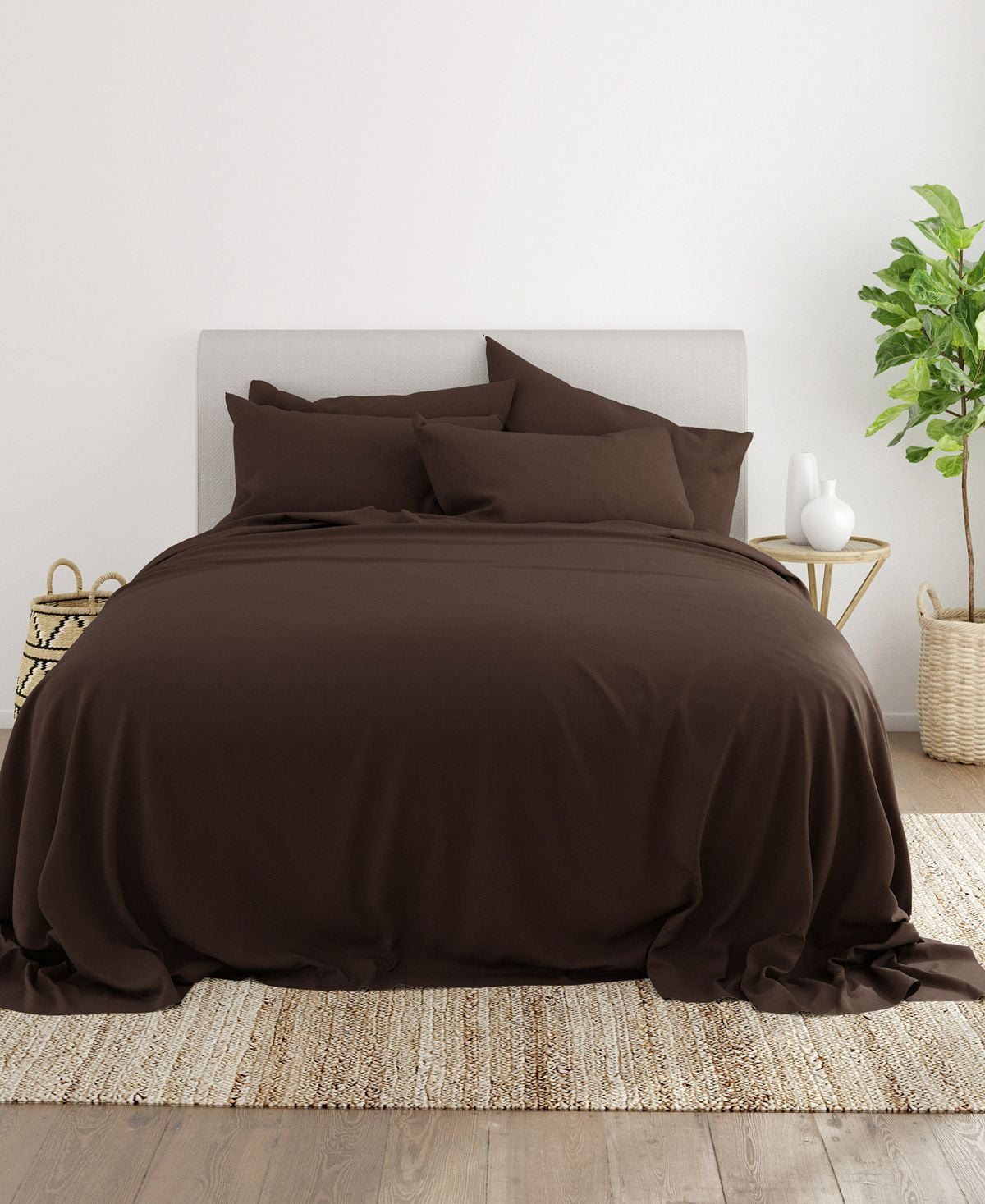 Alaskan King Size Flat Sheet Only - 1000-Thread-Count Pure Egyptian ...