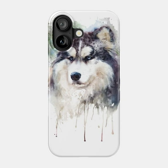 Alaskan Malamute Dog Portrait Pet Lover Graphic Case for iPhone 11,12 ...