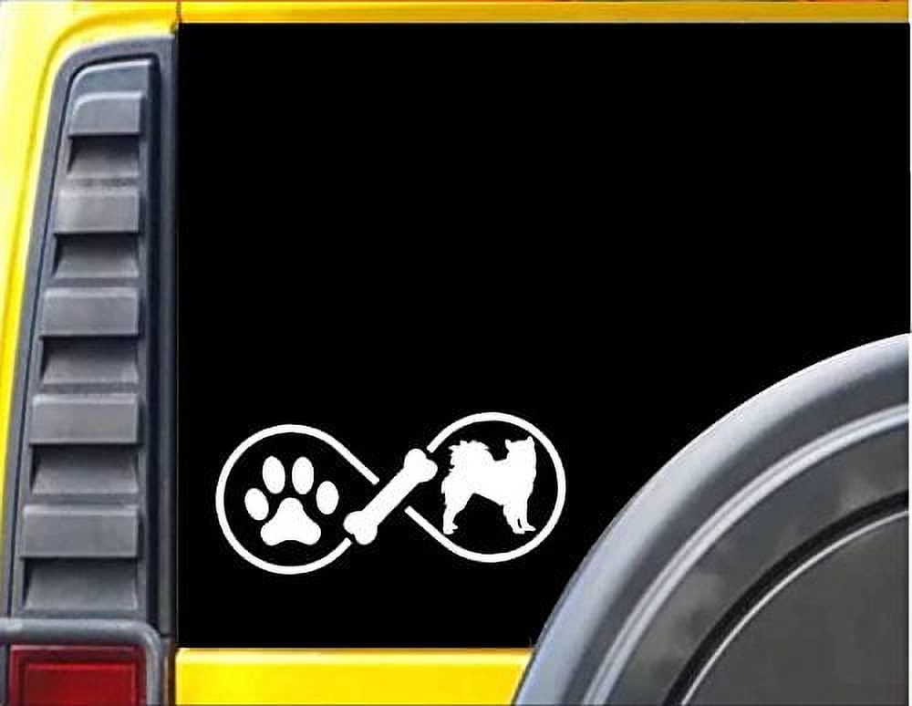 Alaskan Malamute Infinity *J573* 8" Decal Sticker - Walmart.com