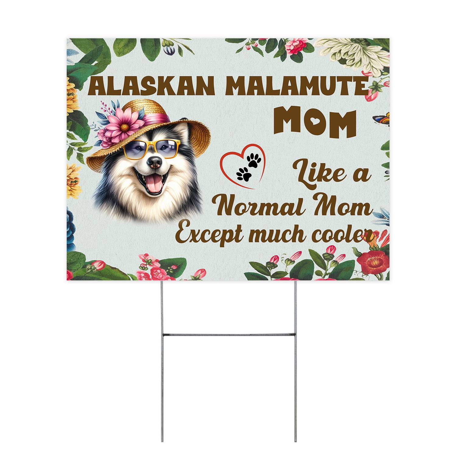 Alaskan Malamute Mom Like a Normal Mom Except Much Cooler Happy Mother ...