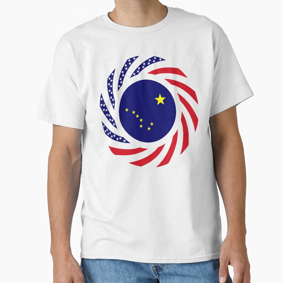 Alaskan Murican Patriot Flag Series T-Shirt - Walmart.com