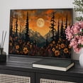 Alaskan Wilderness Dusk Panorama Floral Botanical Sunset Panoramic View ...