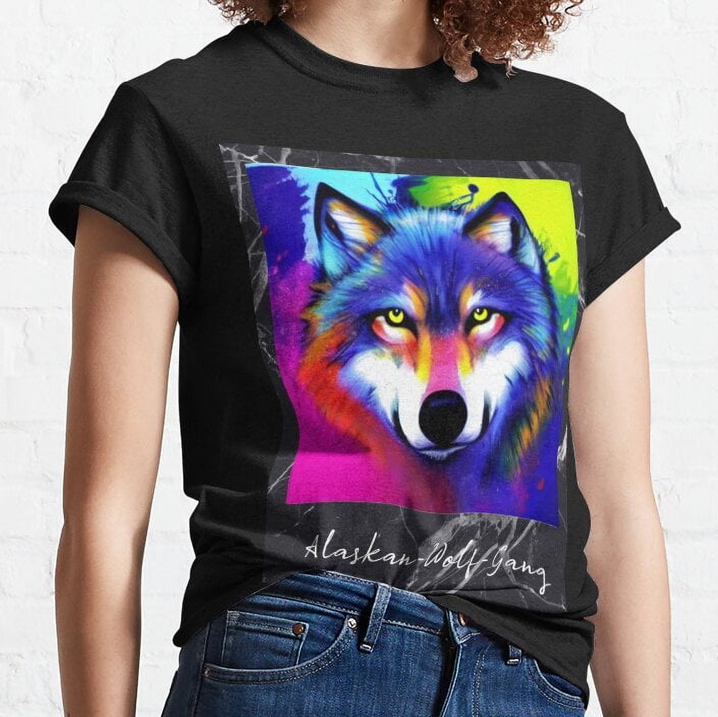 Alaskan-Wolf-Gang Classic T-Shirt - Walmart.com