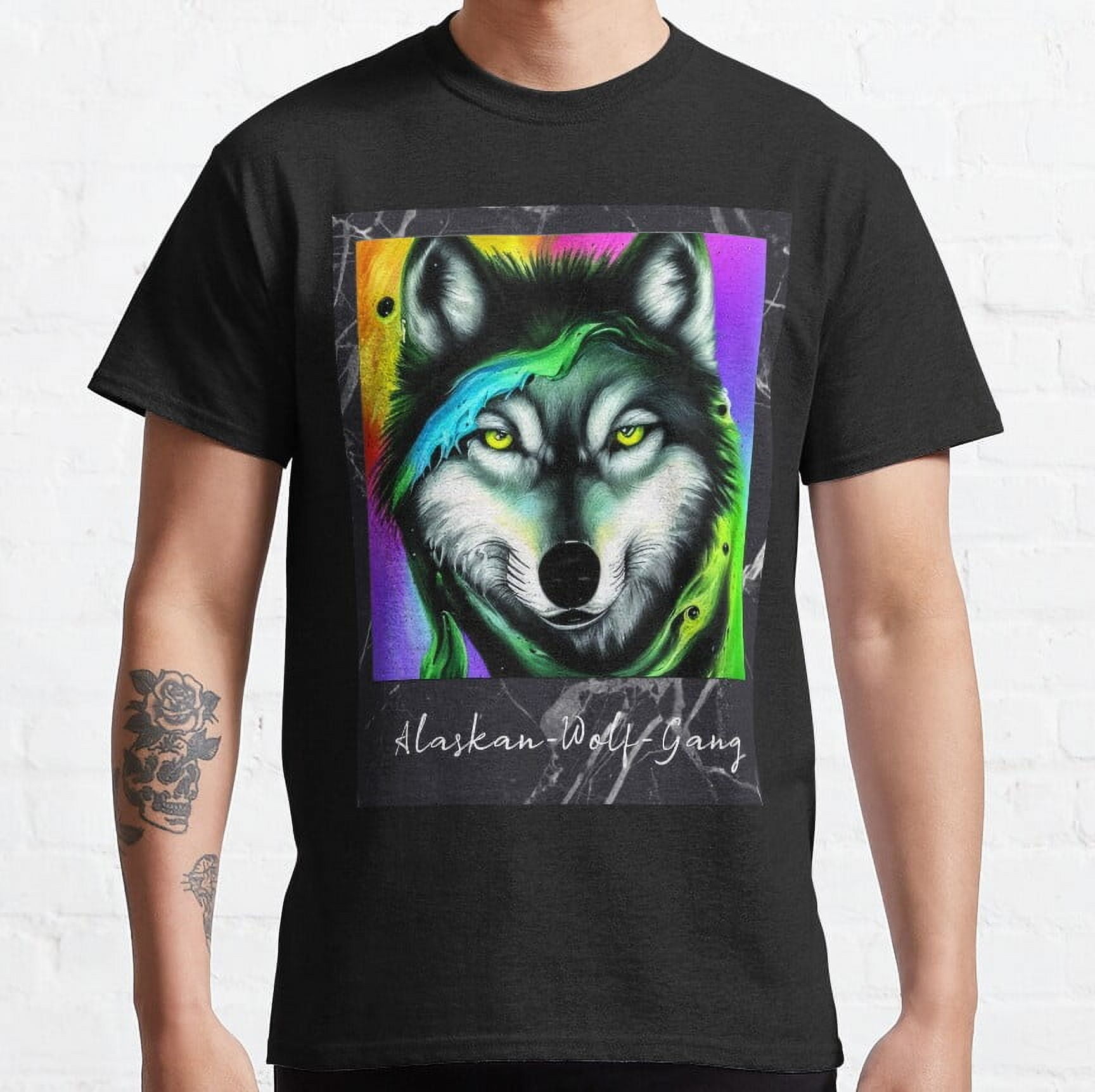 Alaskan-Wolf-Gang Classic T-Shirt - Walmart.com