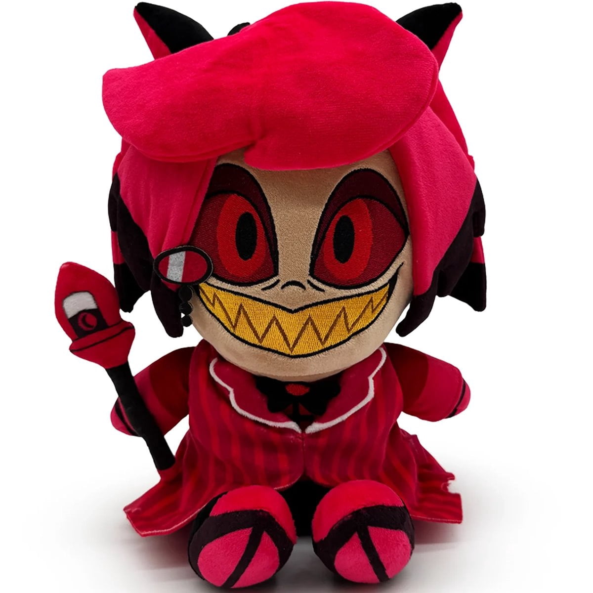 Alastor 9-Inch Plush - Dapper Radio Demon Stuffed Figure - Premium Soft ...