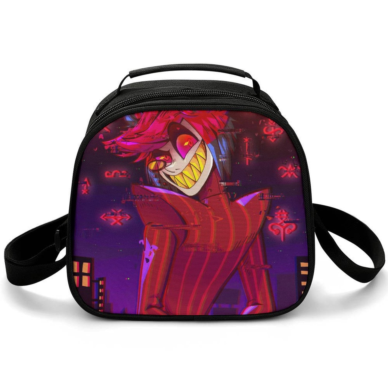 Alastor Hazbin Hotel Anime Portable Insulated Lunch Bag Lunch Box ...