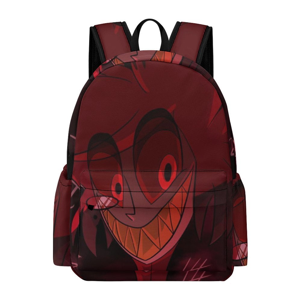 Alastor Hazbin Hotel Comedy Adjustable Backpack Laptop Daypack Student ...