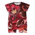 Alastor Hazbin Hotel Comedy Baby One-Piece Rompers Summer Short Sleeve ...