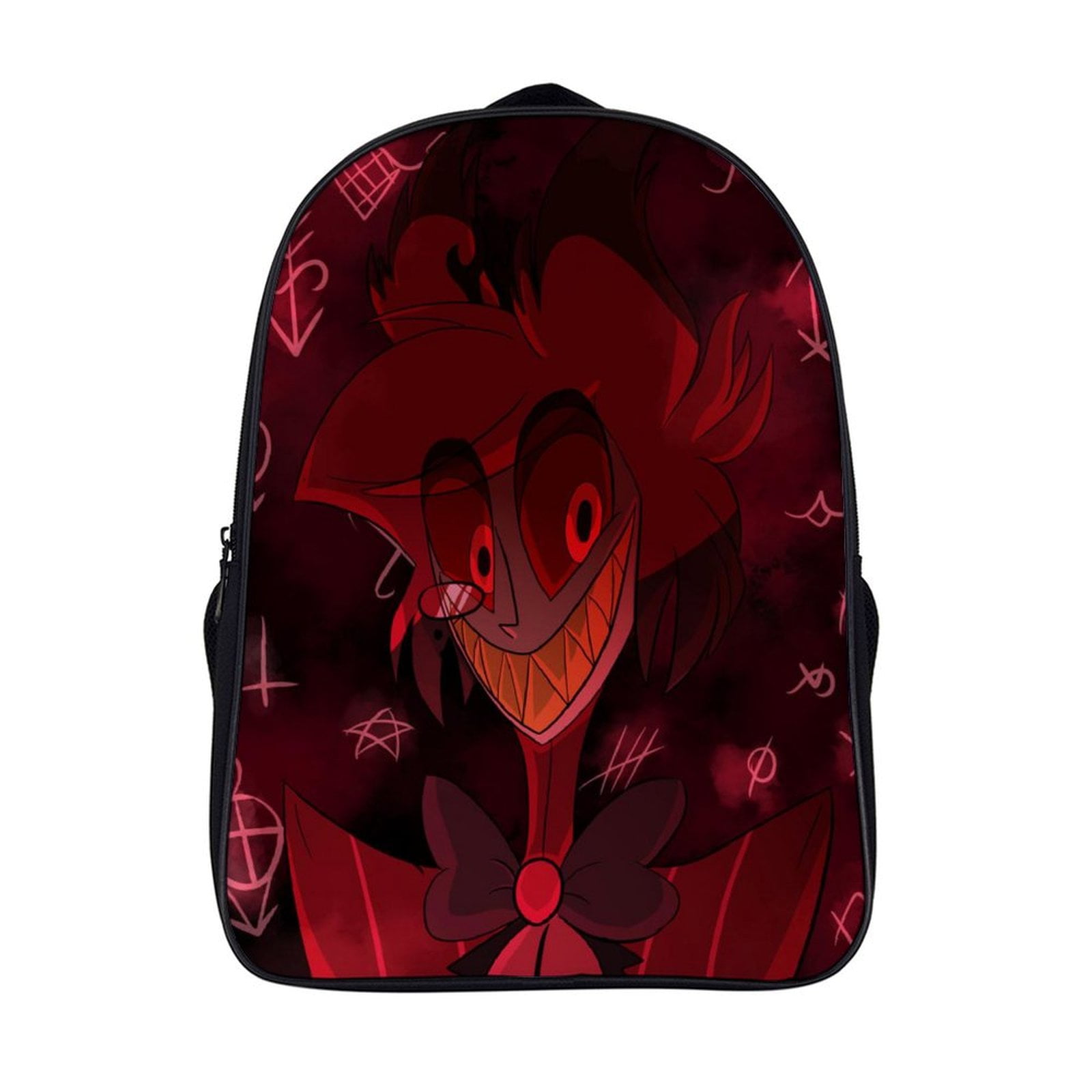Alastor Hazbin Hotel Comedy Backpack Student School Bag Satchel Bookbag ...