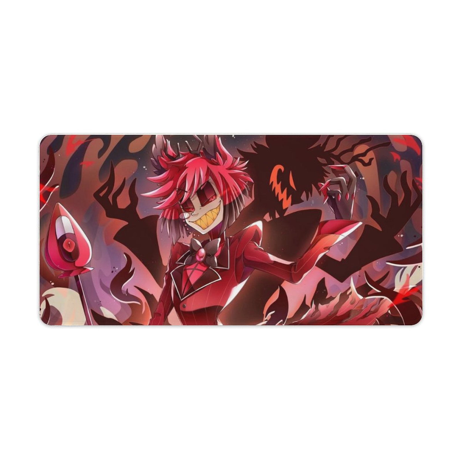 Alastor Hazbin Hotel Comedy Mouse Pad No-sliped Large Mousepad Extended ...
