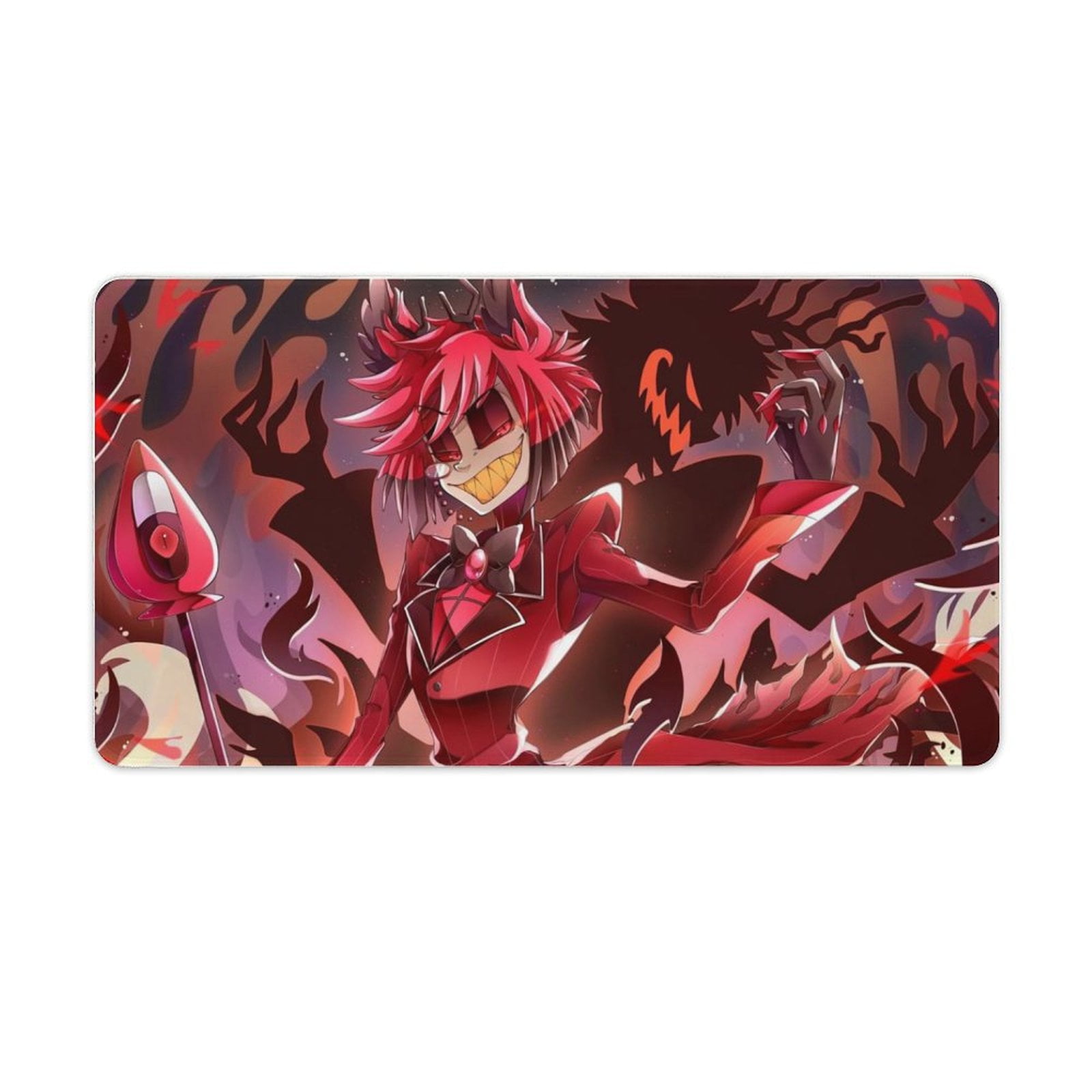 Alastor Hazbin Hotel Comedy Mouse Pad No-sliped Large Mousepad Extended ...