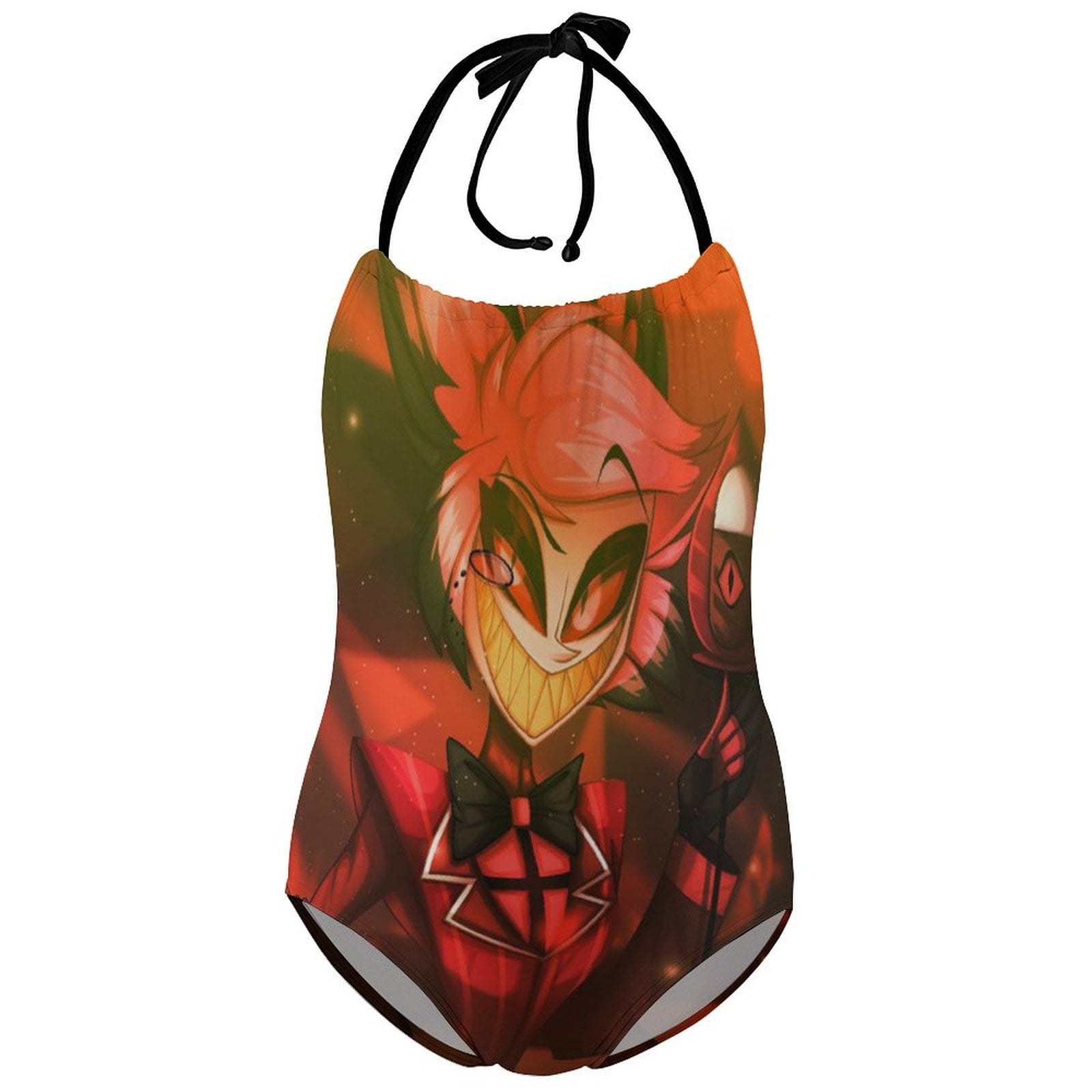Alastor Hazbin Hotel Girl's Swimsuit One-piece Summer Hawaii Beach Kid ...