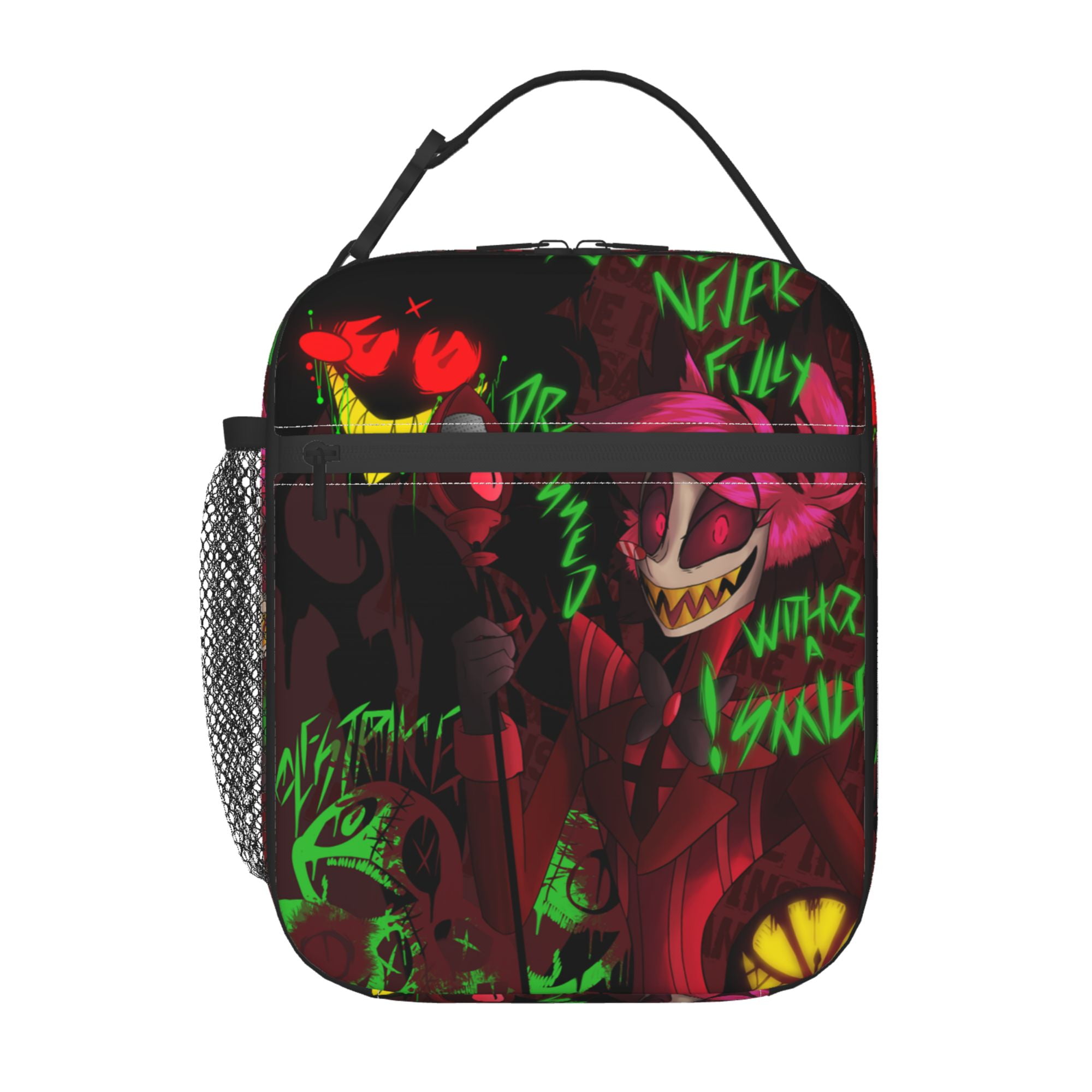 Alastor Hazbin Hotel Lunch Bag Large Capacity Lunch Box Reusable ...