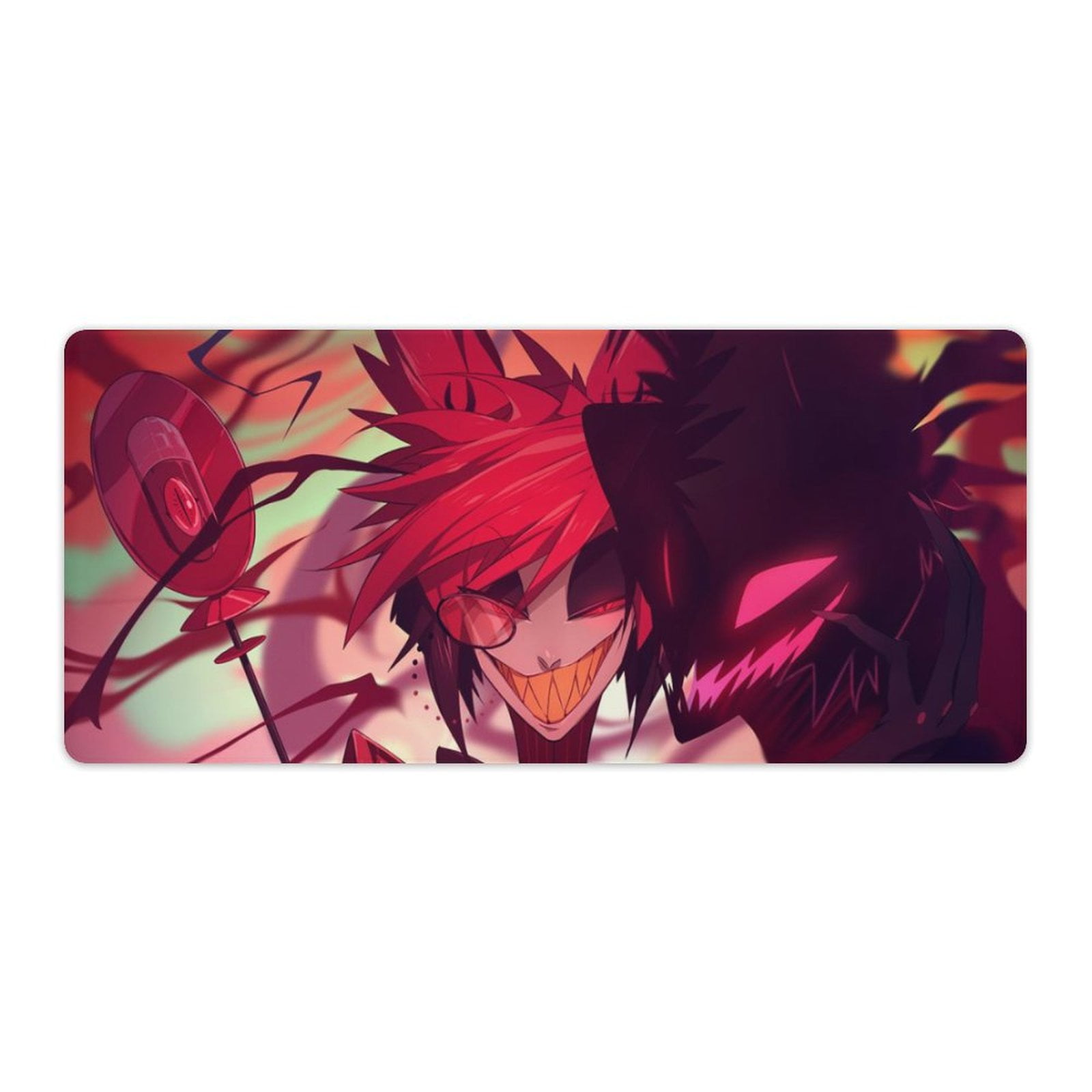 Alastor Hazbin Hotel Mouse Pad No-sliped Large Mousepad Extended Gaming ...