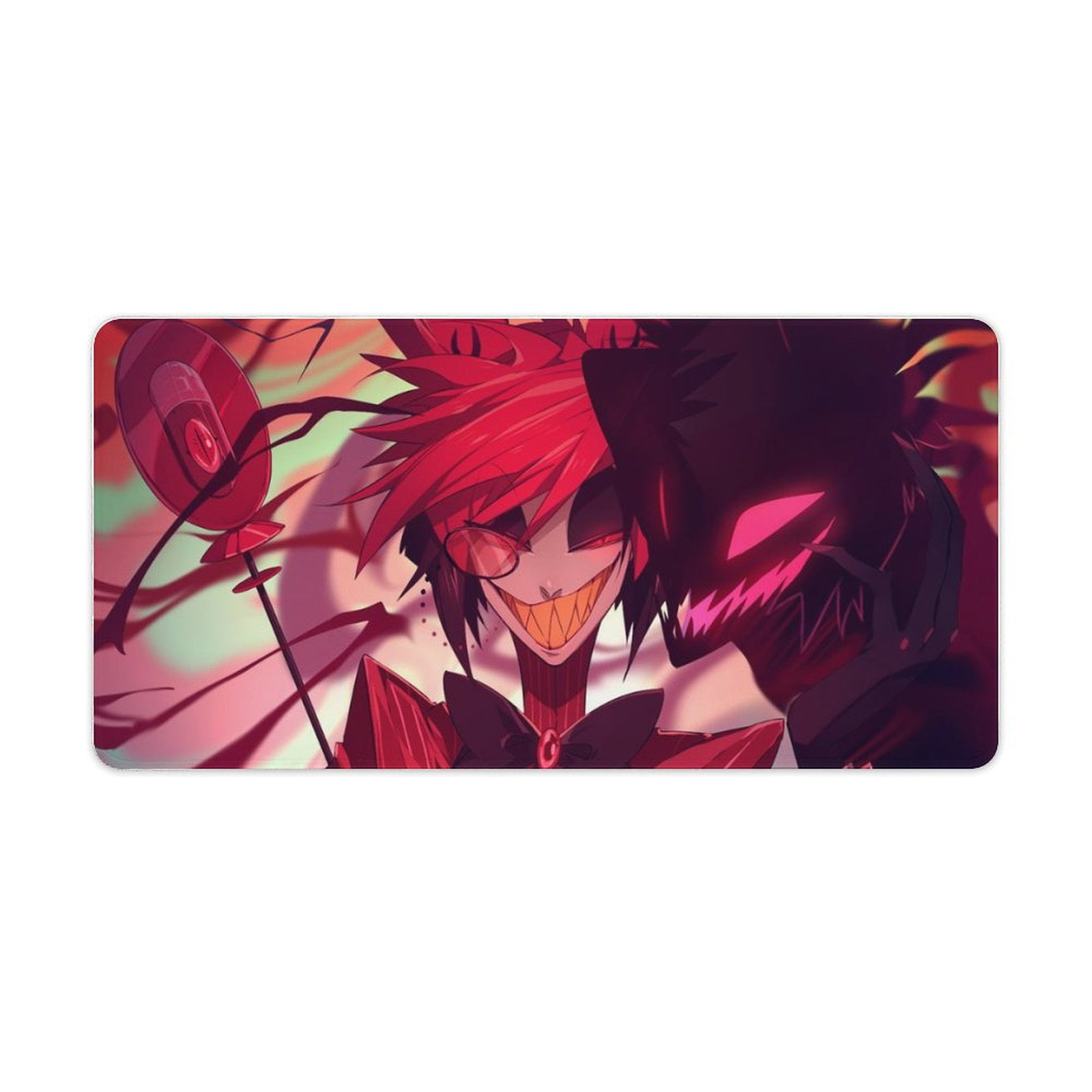 Alastor Hazbin Hotel Mouse Pad No-sliped Large Mousepad Extended Gaming ...