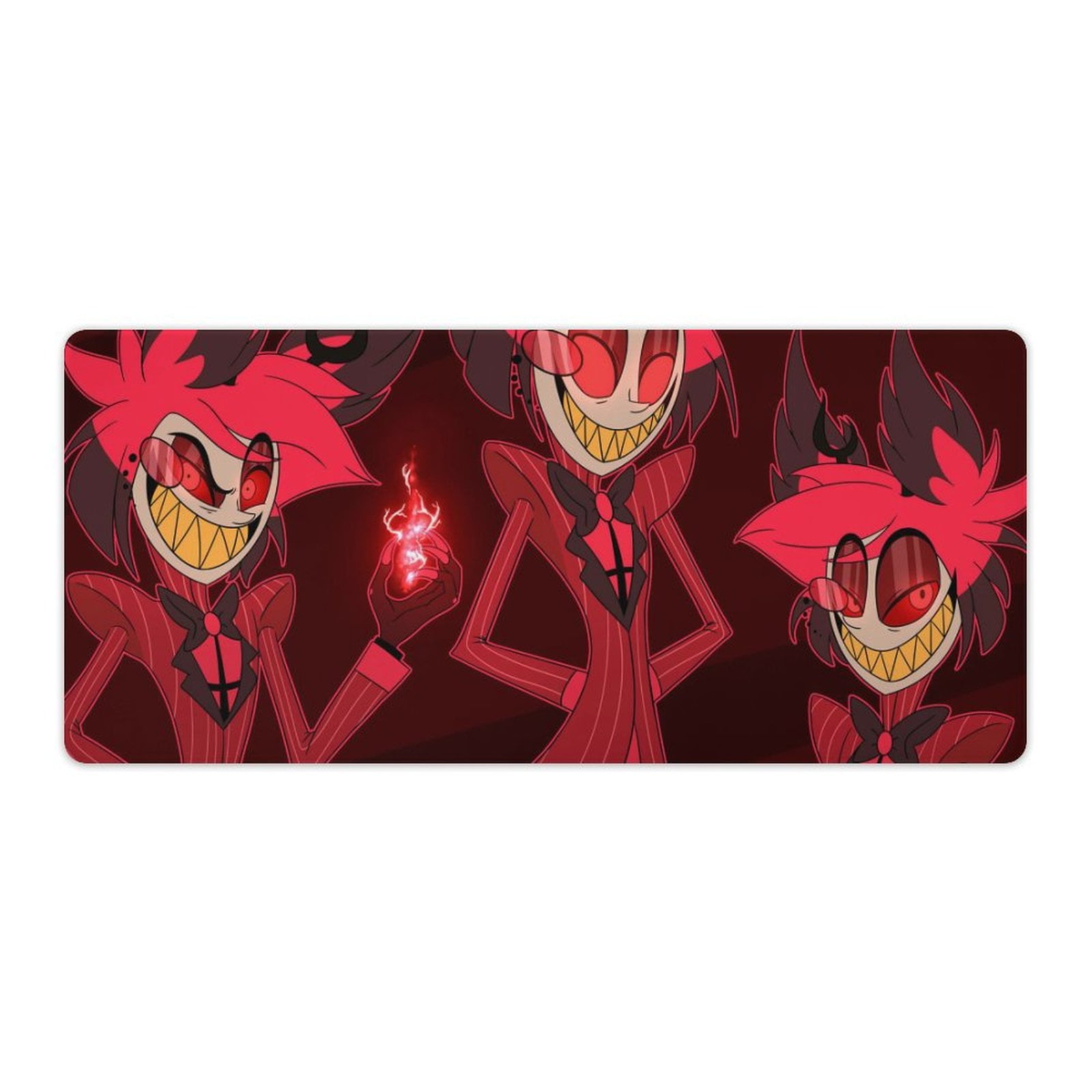 Alastor Hazbin Hotel Mouse Pad No-sliped Large Mousepad Extended Gaming ...