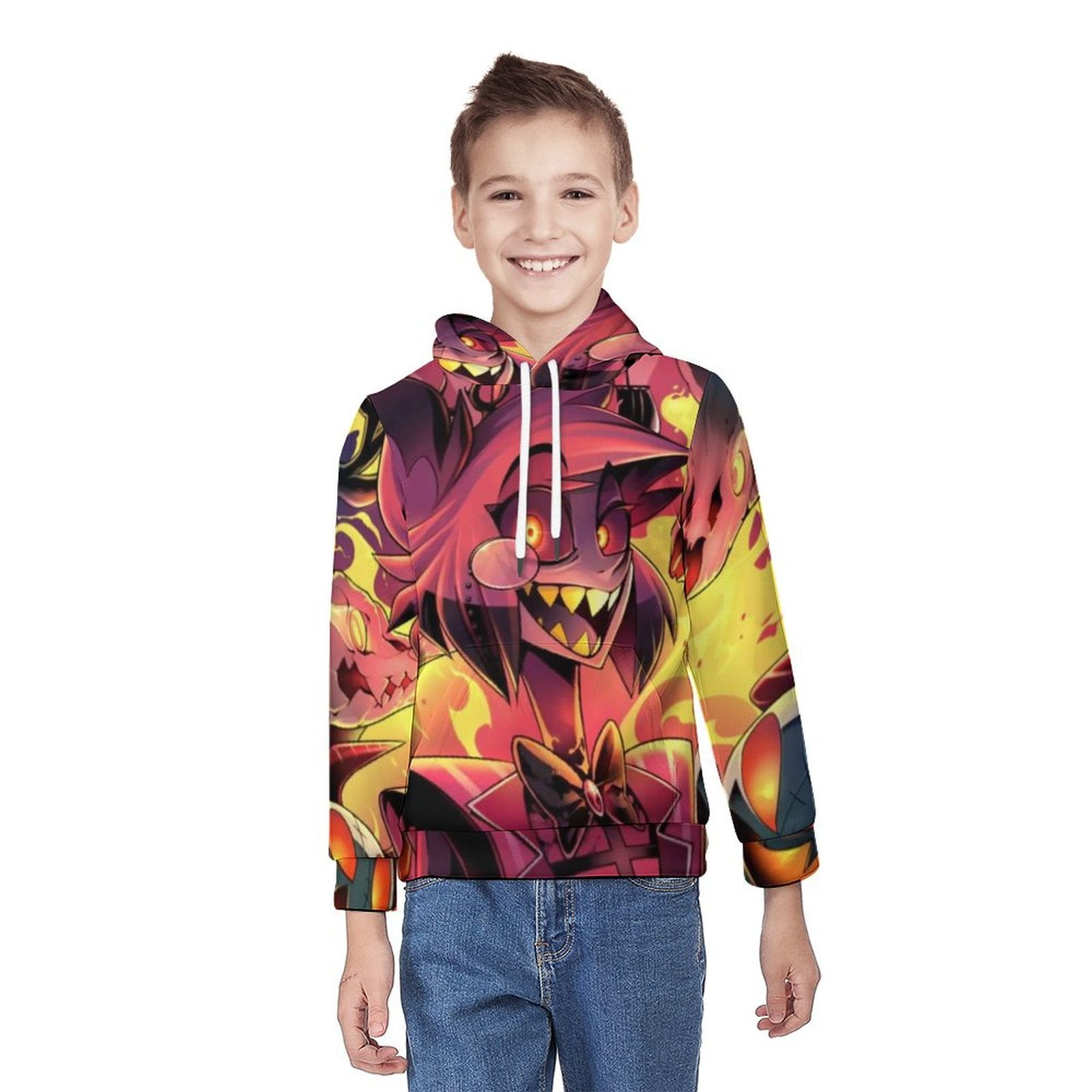 Alastor _ Hazbin Hotel _ Unisex Teenager Kids Hoodies Sweaters 3D ...