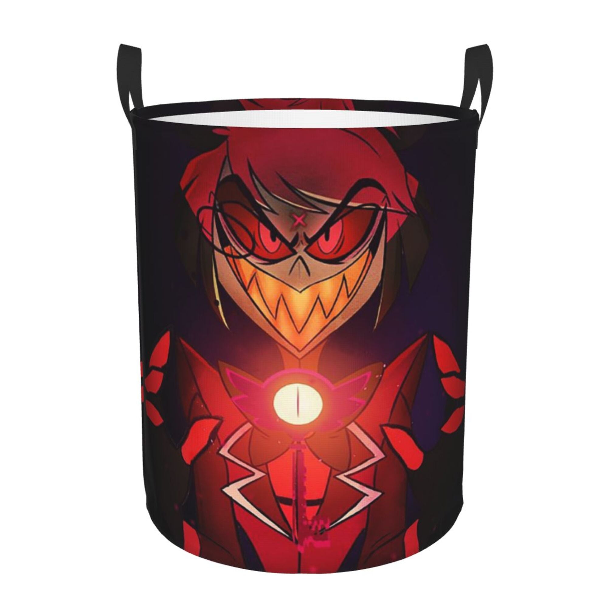 Alastor Horror Hazbin Hotel Storage Basket Laundry Hamper Collapsible ...