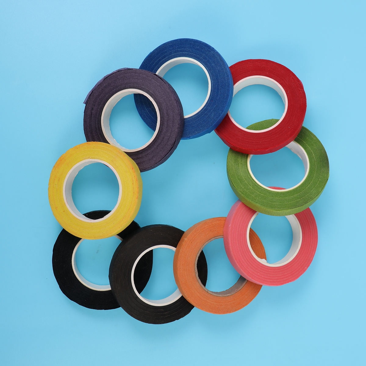 Alasum 15 Rolls Floral Tapes for Flower Bouquet Wrapping and ...