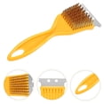 Alasum 2Pcs Practical Yellow Bbq Brush Lightweight Grill Scrubber for ...