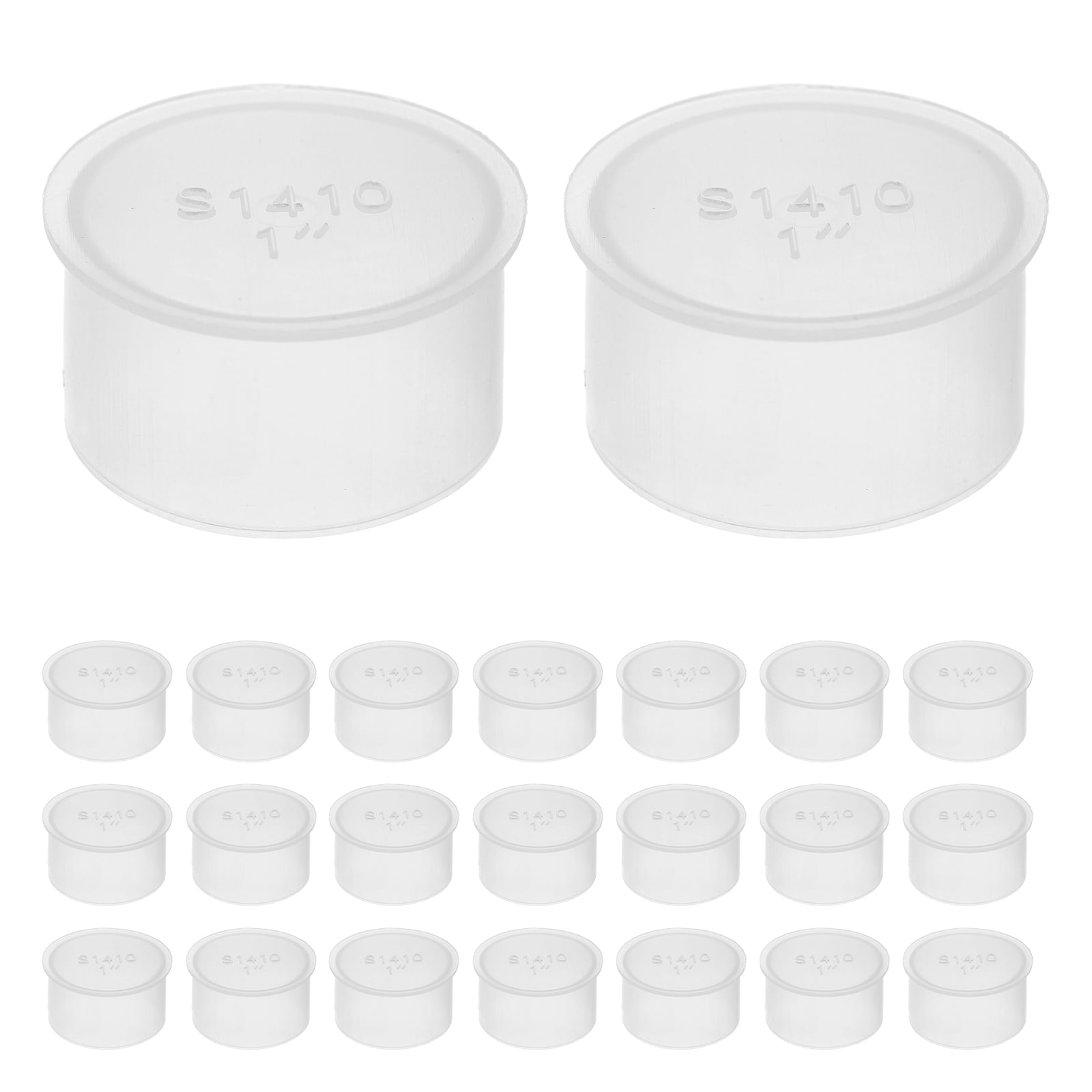 Alasum 50Pcs Transparent Pool Fence Hole Caps for Home Uv Resistant ...