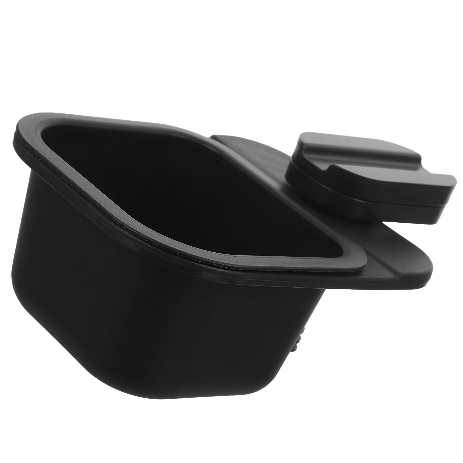 Alasum Table Waste Bin Black ABS Rotatable Garbage Disposal for Home ...