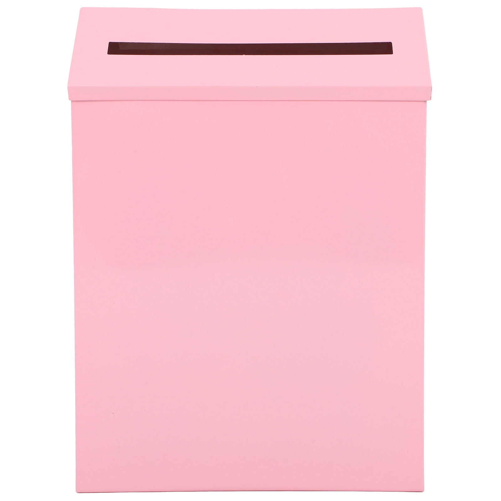 Alasum Wall Mount Mailbox for Outdoor Use Minimalist Design in Pink 1Set 11.4X8.5X2.4in ...
