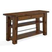 Open Bottom Console Table